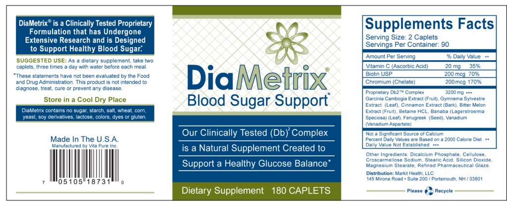 DiaMetrix® - Advanced Blood Sugar & Weight Management